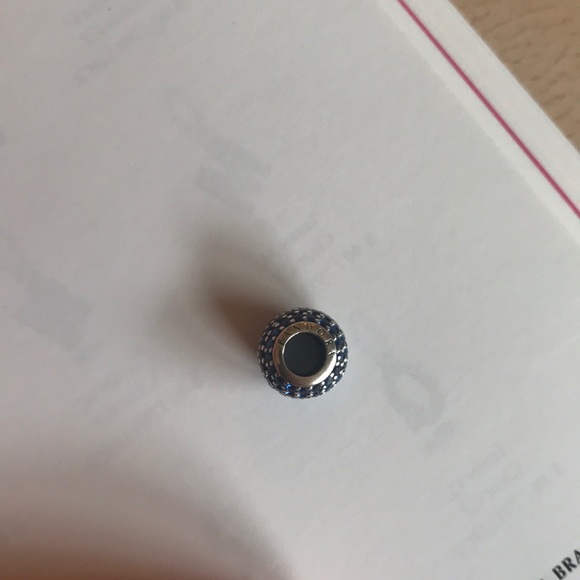 Pandora | Accessories | Pav Lights Blue Crystal Pandora Charm | Poshmark